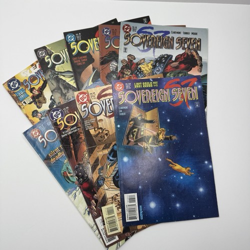 Sovereign seven Comic Book Series Lot #1,3,4,5,6,9,10,11,13 (9 Total ...