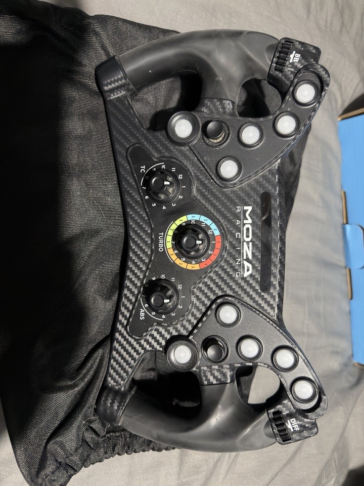 MOZA Racing Ks Steering Wheel for SIM Racing with Quick Release and ...