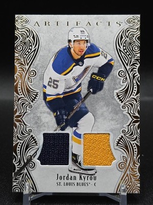 2025-26 Upper Deck Artifacts Jordan Kyrou Gold Materials #/299 | eBay