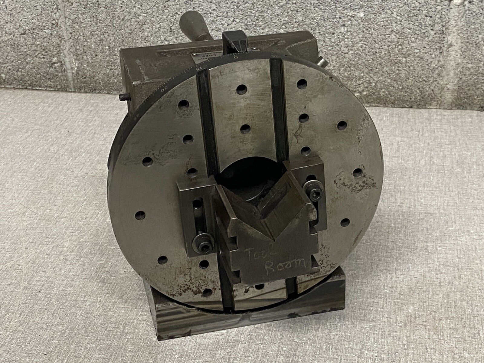 Harig Grind All No 2 Spin Indexer V Block Fixture 4.000" Center Height ...