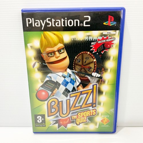 Buzz! The Sports Quiz + Manual - PS2 - Tested & Working - Free Postage ...