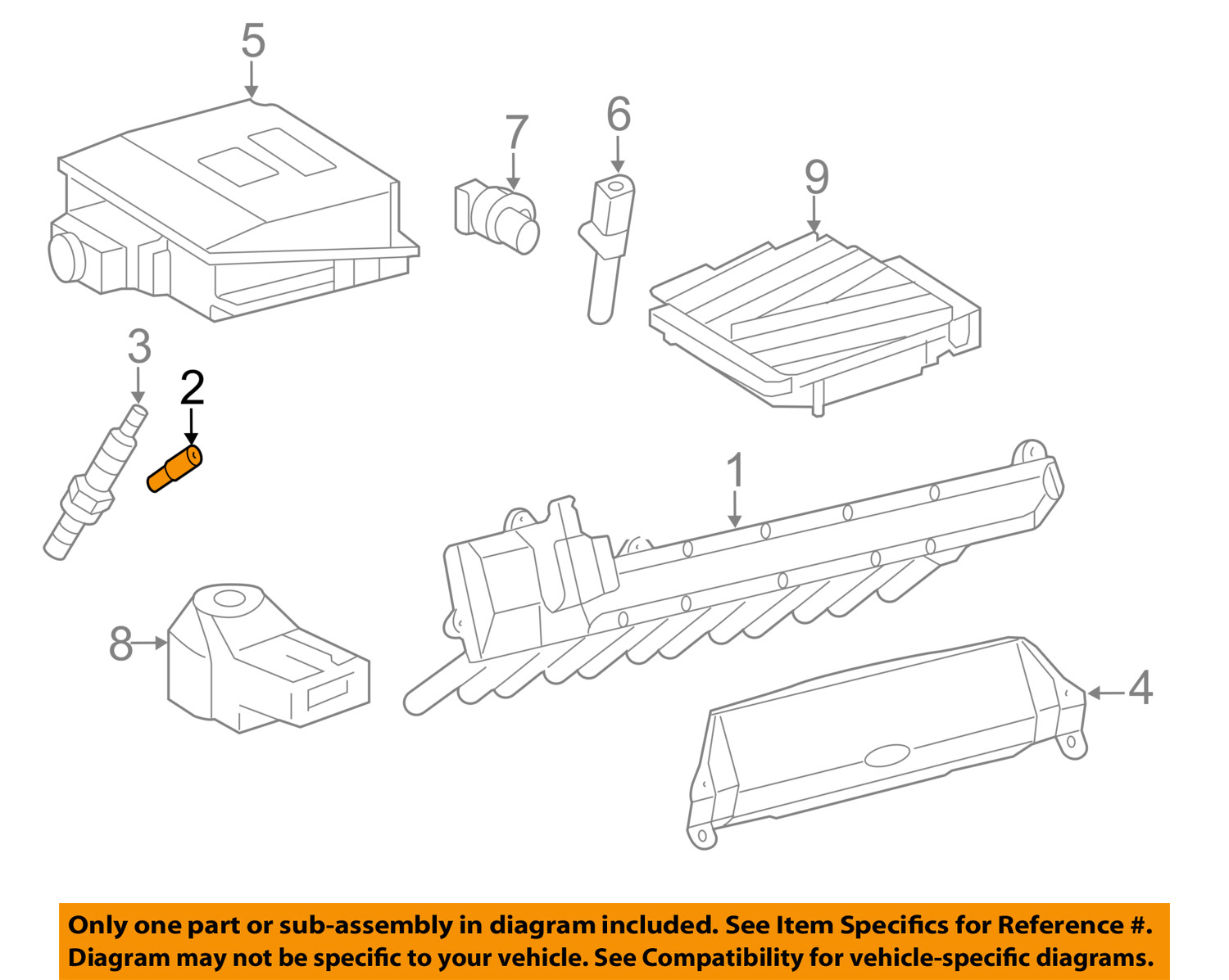 Mercedes MERCEDES-BENZ OEM CL65 AMG Ignition-Ignition Coil Gasket ...