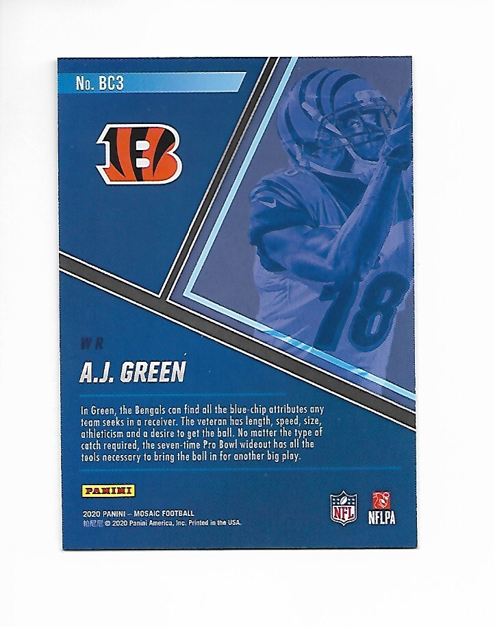 2020 Mosaic Football Inserts and Colors Complete Your Set Free Shipping ...