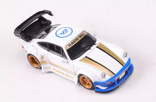 Star 1:64 White RWB 930 GT Widebody Classic Sports Model Diecast Metal ...