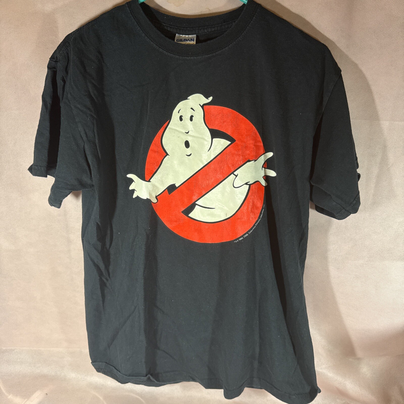 Ghost Busters Movie Promo Logo Tshirt 2008 Medium AA1 - Gem