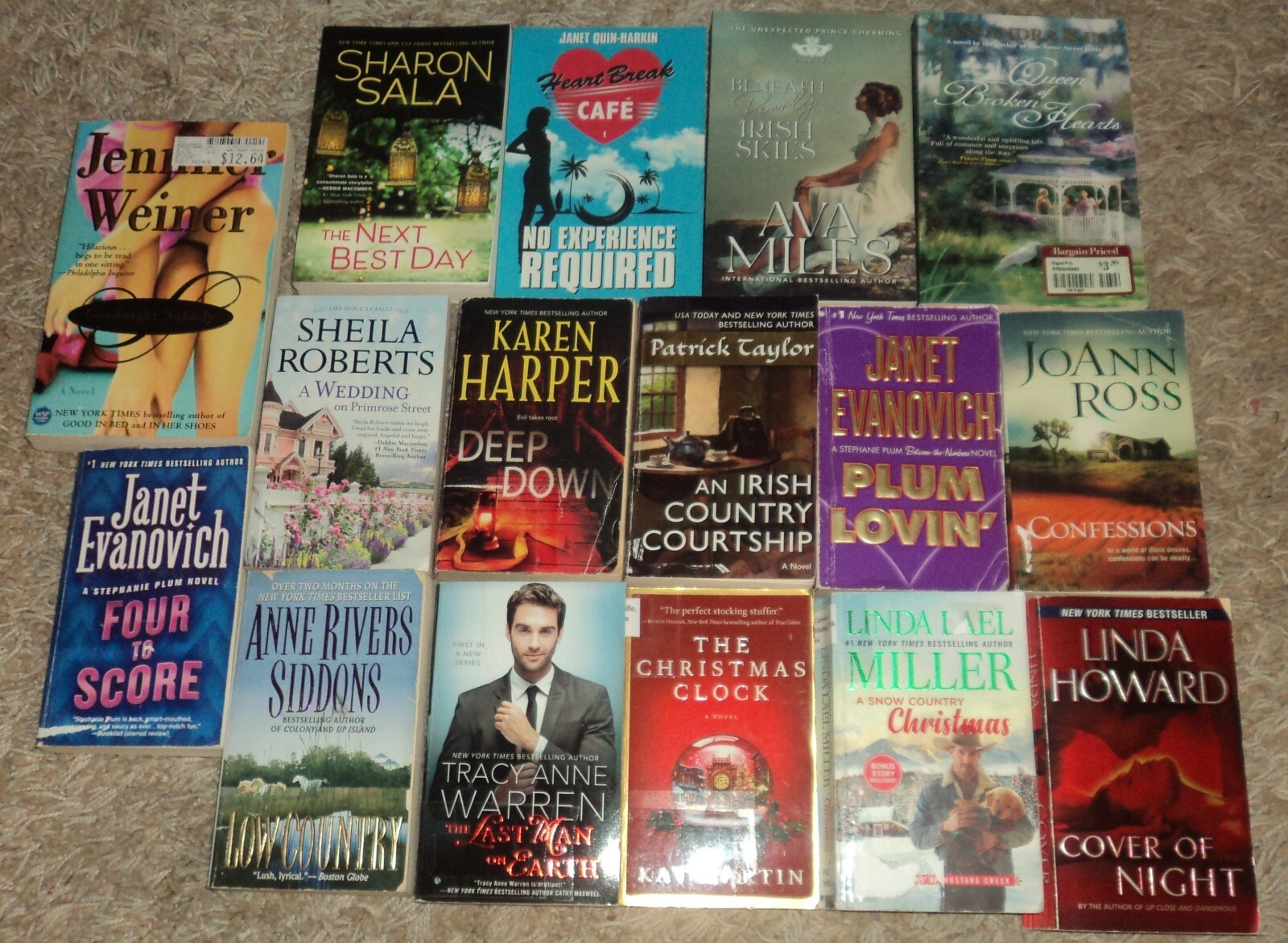 ASSORTED "ROMANCE" BOOK COLLECTION - LOT OF 16 - GREAT READING!! | eBay
