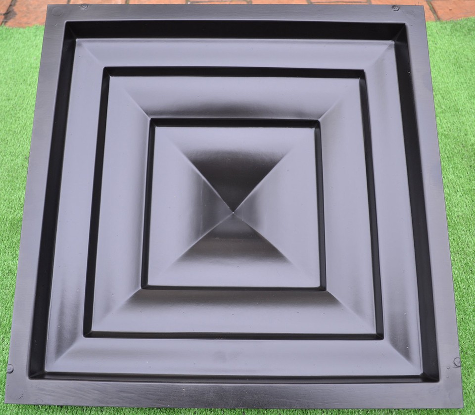 Concrete Mold Pier Caps Fence Capping 15.74x15.74in Fence Pier Cap ...