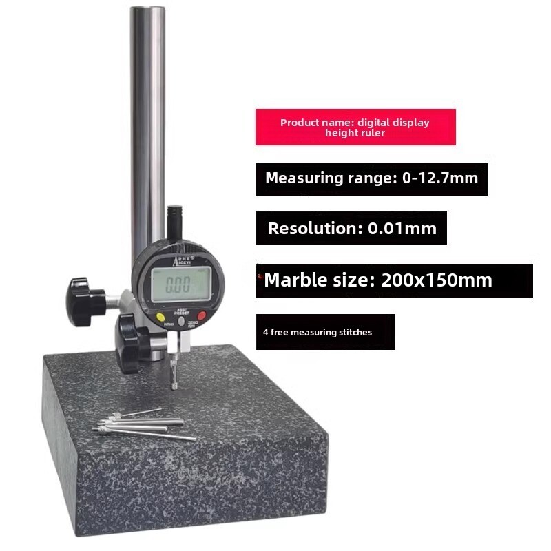 Digital Altimeter Height Gauge Altimeter Depth Gauge Electronic ...