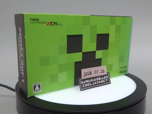 New Nintendo 2DS LL Minecraft Creeper Edition Game Console Japan ...