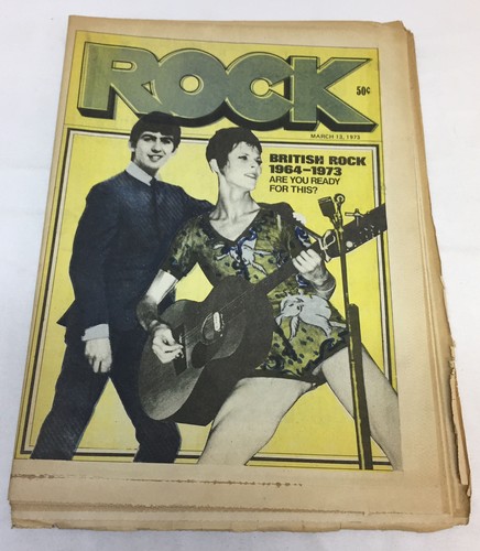 March 13, 1973 Rock~DAVID BOWIE,BEATLES,CAMERON CROWE,BOB WEIR,TEN ...