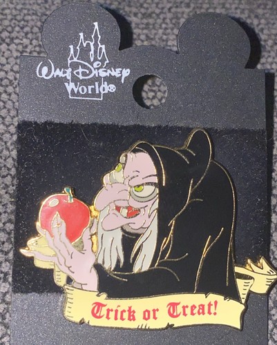 Disney Pin WDW Old Hag Halloween 2001 Snow White Trick or Treat Limited ...