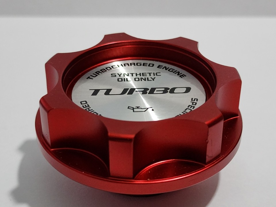 RED OIL CAP TURBO FOR TRD FJ CRUISER 4RUNNER TUNDRA SEQUOIA TACOMA JDM ...