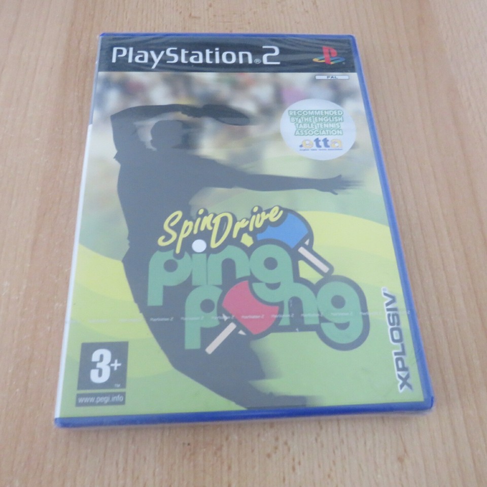 Spin Drive Ping Pong - Playstation 2 ps2 new sealed pal version | eBay