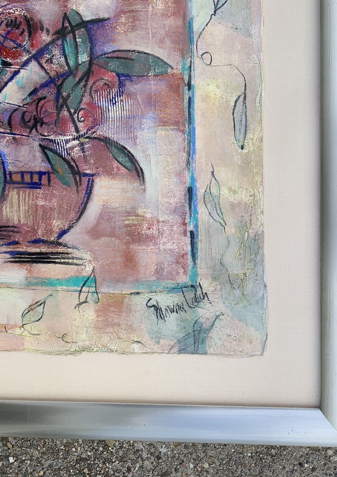 Shawna Leach, Original Oil Painting On Paper, Professionally Framed | eBay