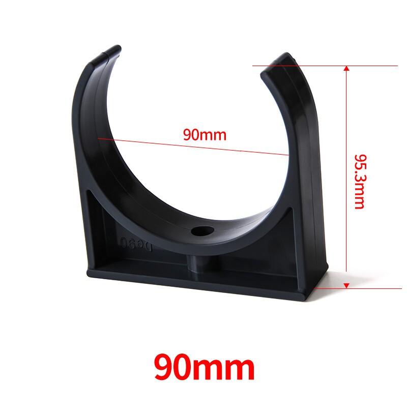 Tube Clamps PVC Pipe Clips Open Pipe Clips 20mm-110mm Fixed Pipe Clamp ...