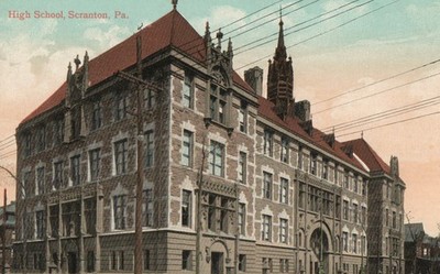 High School, Scranton, Pa. Vintage Postcard | eBay