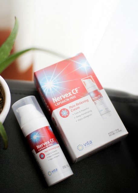 Nervex CF Neuropathy Pain Relief Nerve Cream 30 Doses New/ Ship for ...