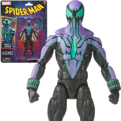Spider-Man Retro Marvel Legends Chasm 6-Inch Action Figure | eBay