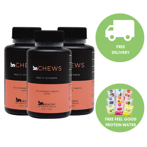 BN Multi-Vitamin Chewables - 3 bottles, FREE POST + FREE Feel Good ...