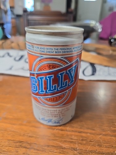 12oz beer can Billy Beer pull tab Billy Carter | eBay