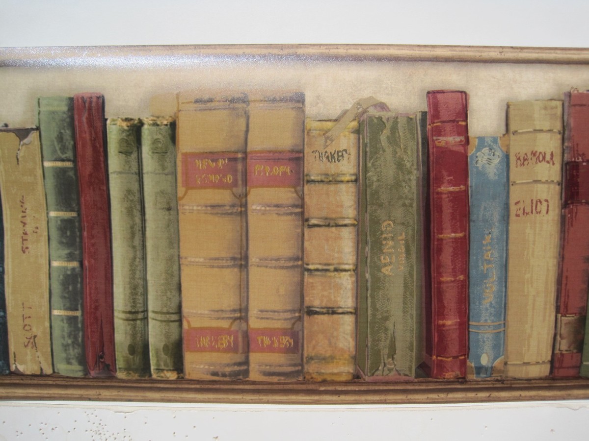 Wallpaper Borders For Library