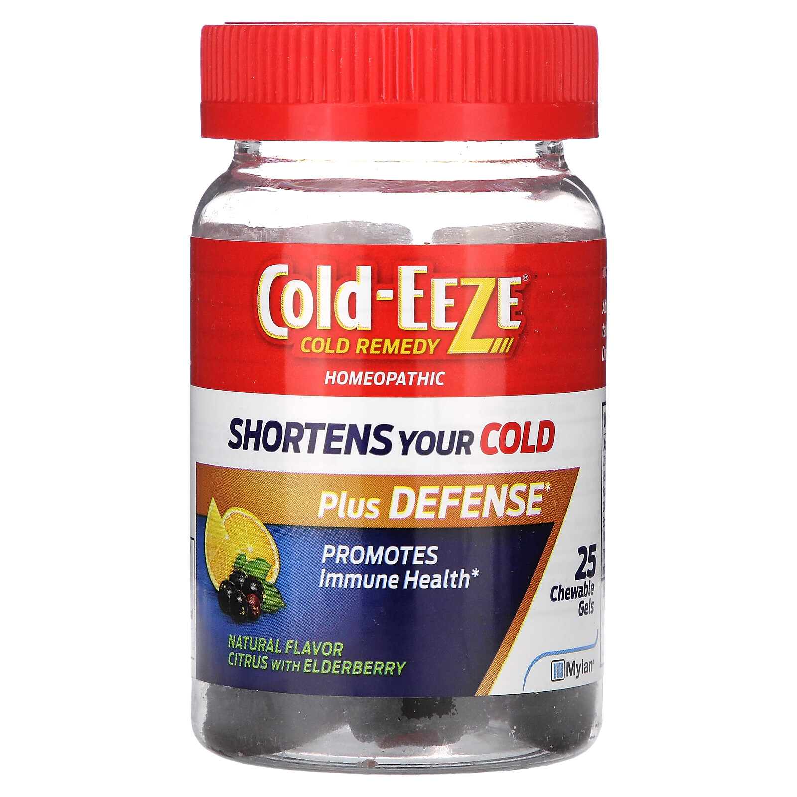 Cold-EEZE Plus Defense Citrus With Elderberry 25 Chewable Gels for sale ...