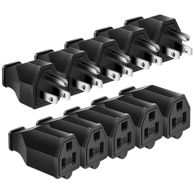 Extension Cord Repair Replacement Ends,Male and Female Electrical Plug ...