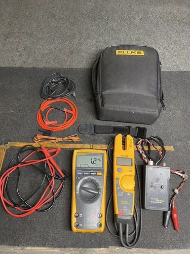 Fluke 179 True RMS Multimeter , T5-600, Fluke Networks Micro Net Blink ...