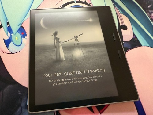 Kindle Oasis 9th Generation CW24Wi 8GB No Ads Wifi Only Graphite | eBay