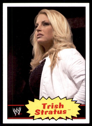 2012 Topps Heritage WWE #55 Trish Stratus (Mark on Back) | eBay