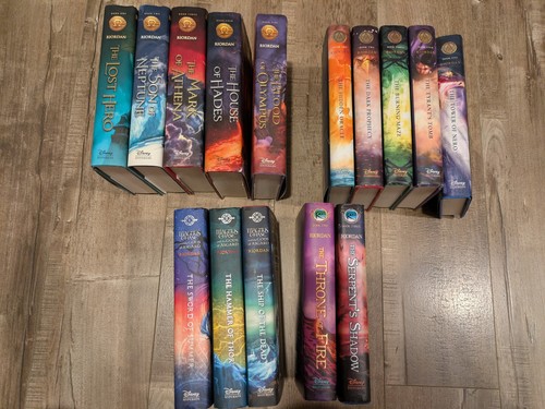 Rick Riordan - 15 Hardcover Book SET / LOT | eBay