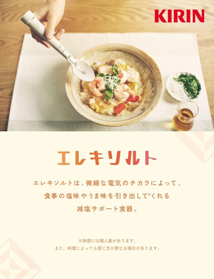 NEW Kirin Electric Salt Spoon ES-S002 Salt Reduction Support Tableware ...