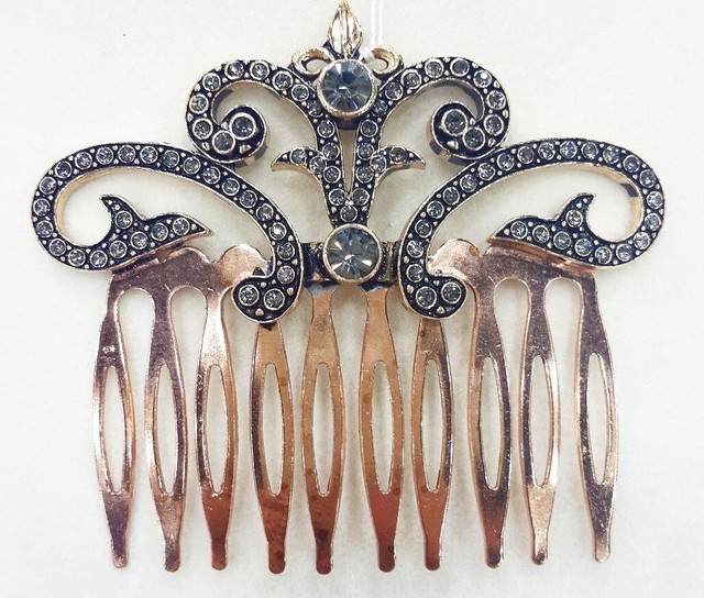 Turkish Jewelry Hurrem Sultan's Diamond Cut Hair Comb Classic Ottoman ...