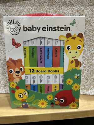 Baby Einstein: 12 Board Books by PI Kids (2020, Children's Board Books ...