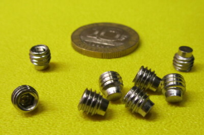 Stainless Steel Dog Point Set Screws, Extended Tip, M6 x 1 x 6 mm ...
