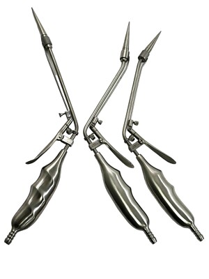 3 Pack - Hemorrhoids Suction Ligator Instrument + Loading Cone Angled ...