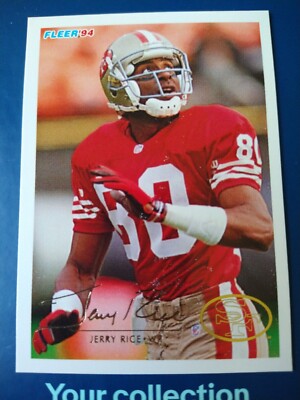 1994 Fleer Football Jerry Rice #420 San Francisco 49ers | eBay