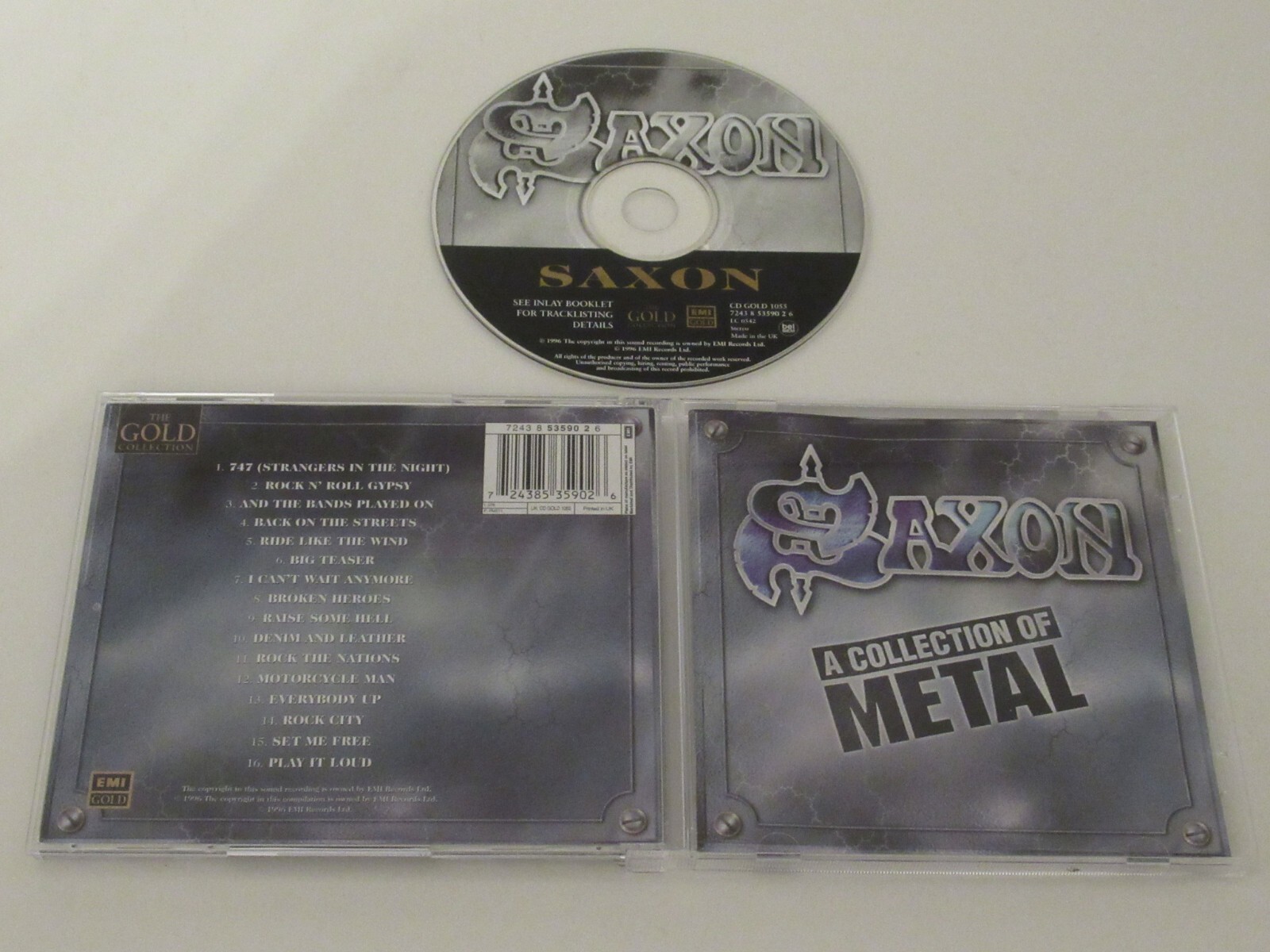 Collection of Metal by Saxon (CD, 1999) for sale online | eBay