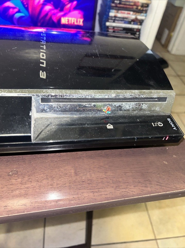 Sony PlayStation 3 PS3 Console Backwards Compatible CECHE01 AS-IS Parts ...