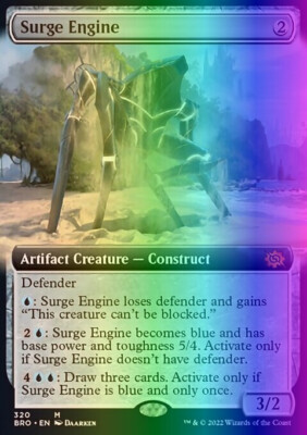 MTG Magic the Gathering Surge Engine (320/413) The Brothers' War LP ...