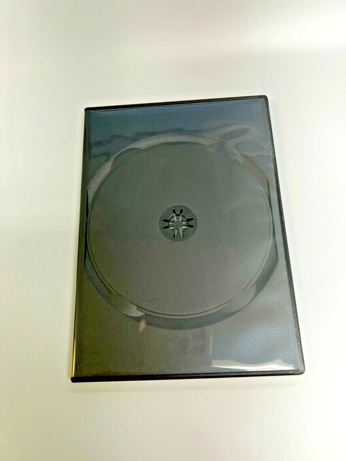 100 BLACK DOUBLE (2) 9 MM ULTRA SLIM DVD CASE CASES, PSD34 | eBay