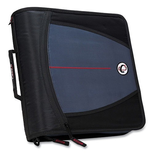 Case it Universal Zipper Binder 3 Rings 2" Capacity 11 .5 Black for ...