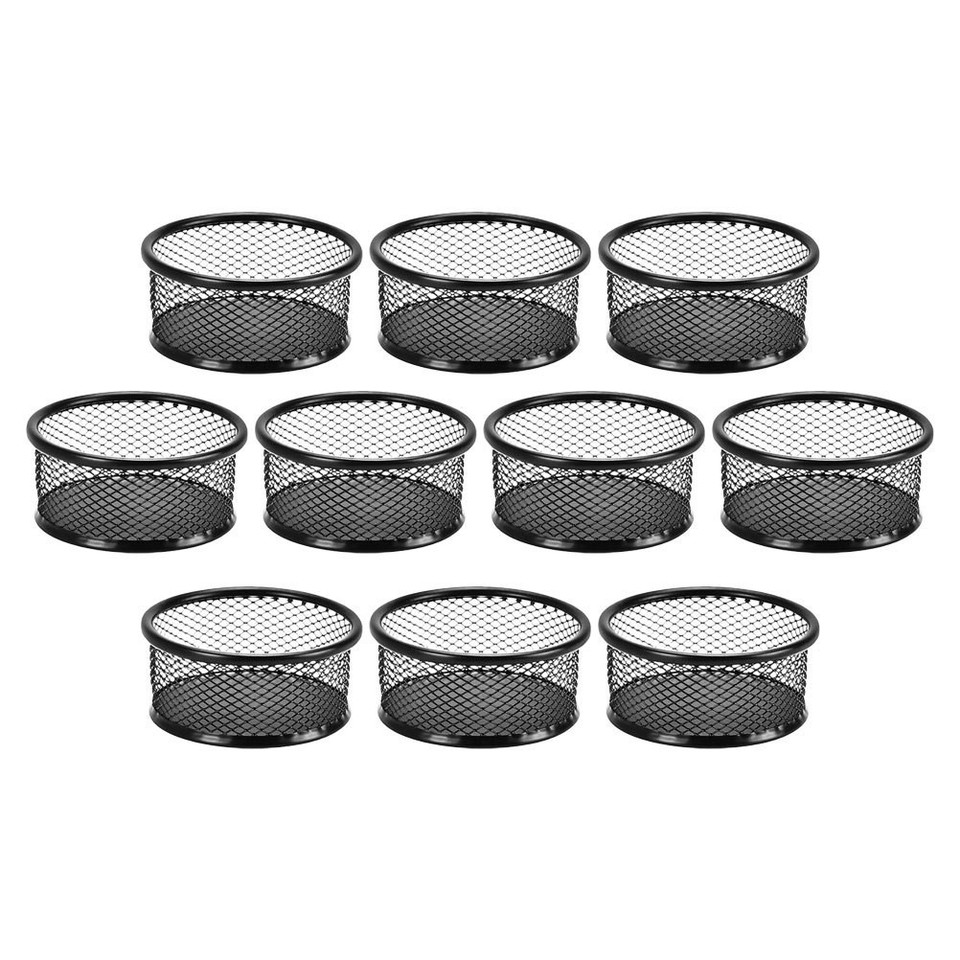 10pcs Paper Clip Holder Mesh Paper Binder Clip Holders Dispenser For ...