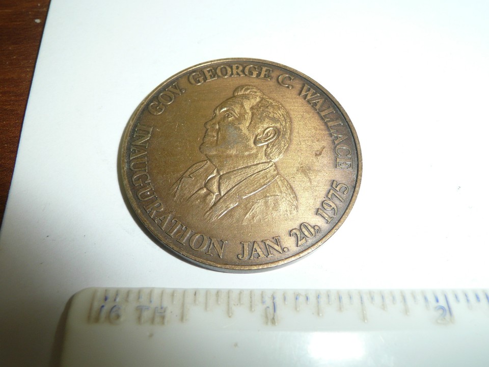 Gov. George Wallace COIN TOKEN--INAUGURATION JAN 20,1975 | eBay