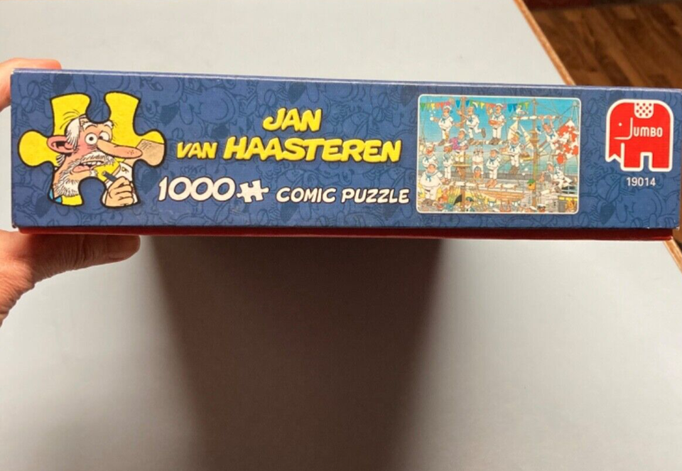 Jan van Haasteren "Tall Ship Chaos" 1000 piece jigsaw puzzle Jumbo jvh ...