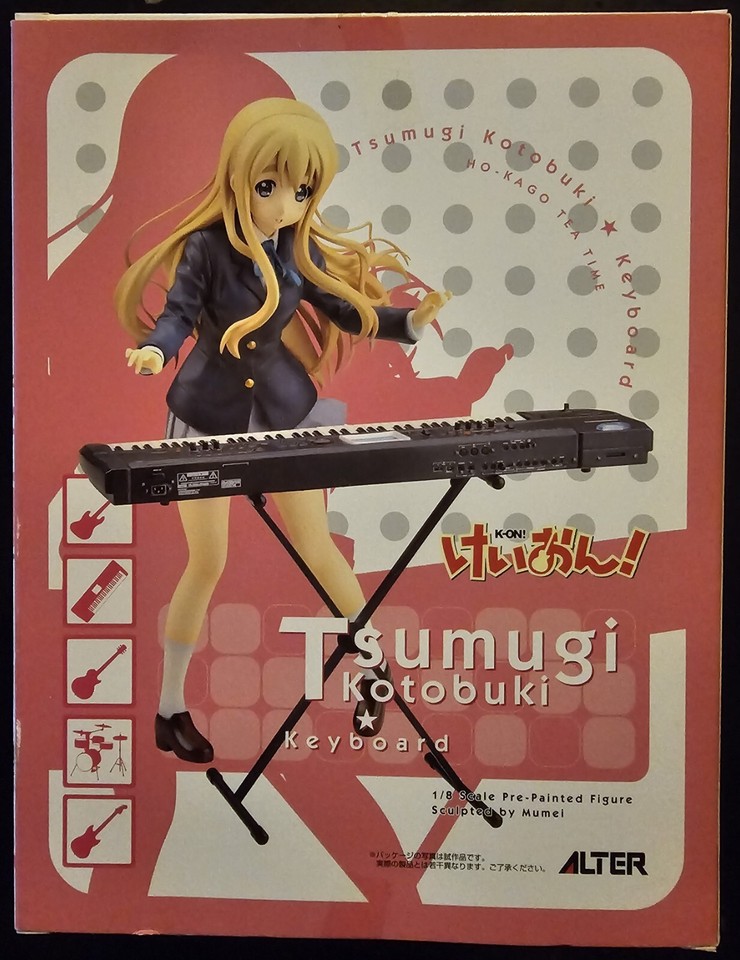 K-ON! - Kotobuki Tsumugi - Keyboard - Ho-Kago Tea Time - 1/8 Scale ...