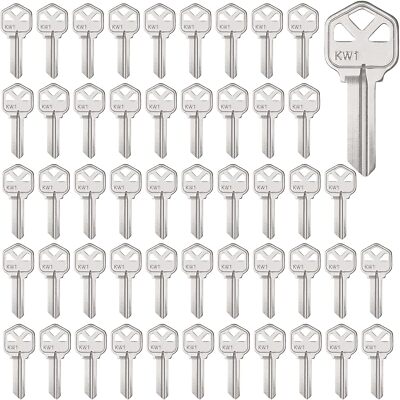 5 Pin Key Blanks for Locksmith / 50 Kwikset KW1 / Brass Key Key Blanks ...