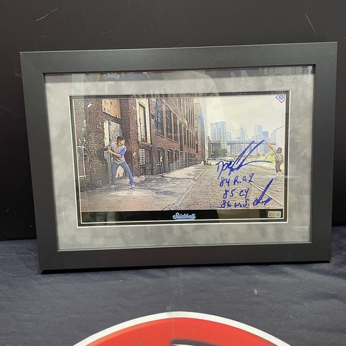 Doc Gooden Signed Framed 8x13 Photo NY Mets Autographed Inscribed ...