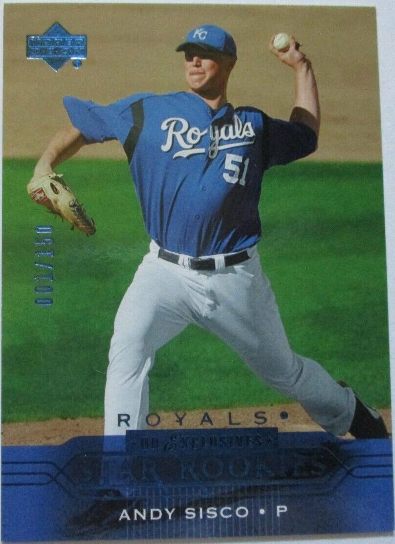 2005 Upper Deck - Star Rookies Andrew Sisco #434 Blue Ud Exclusives ...