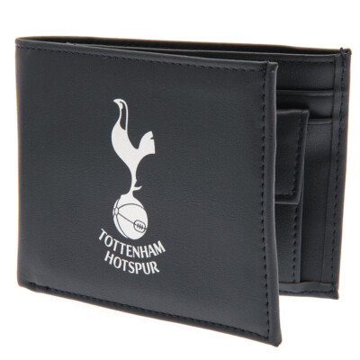 TOTTENHAM FC COLOURED CREST PU LEATHER WALLET- OFFICIAL FOOTBALL GIFT ...